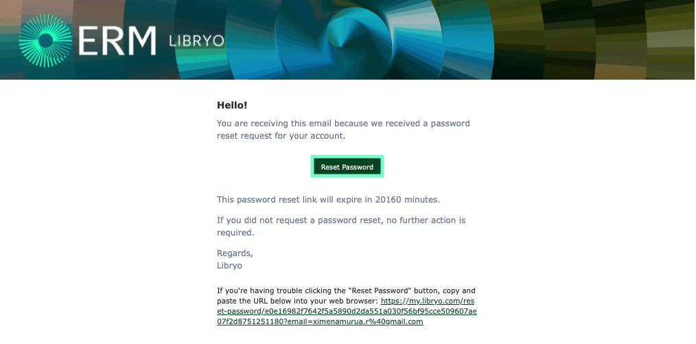 Logging in to the ERM Libryo Platform